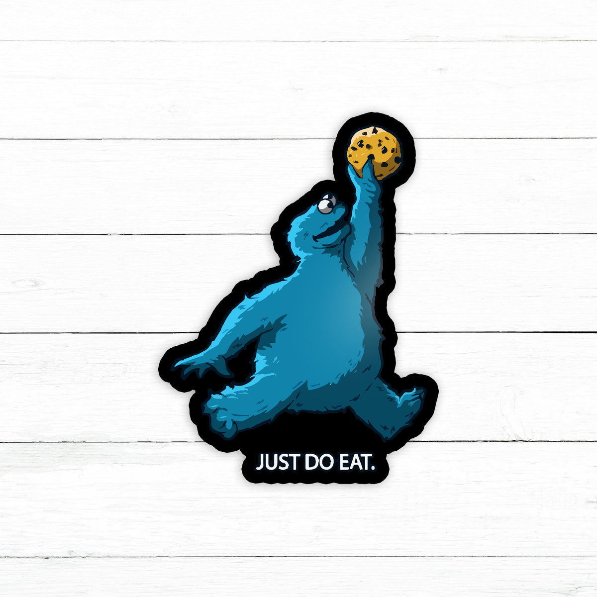 Just Do Eat Sticker | Waterproof Vinyl | 3in – CustomStickers.com
