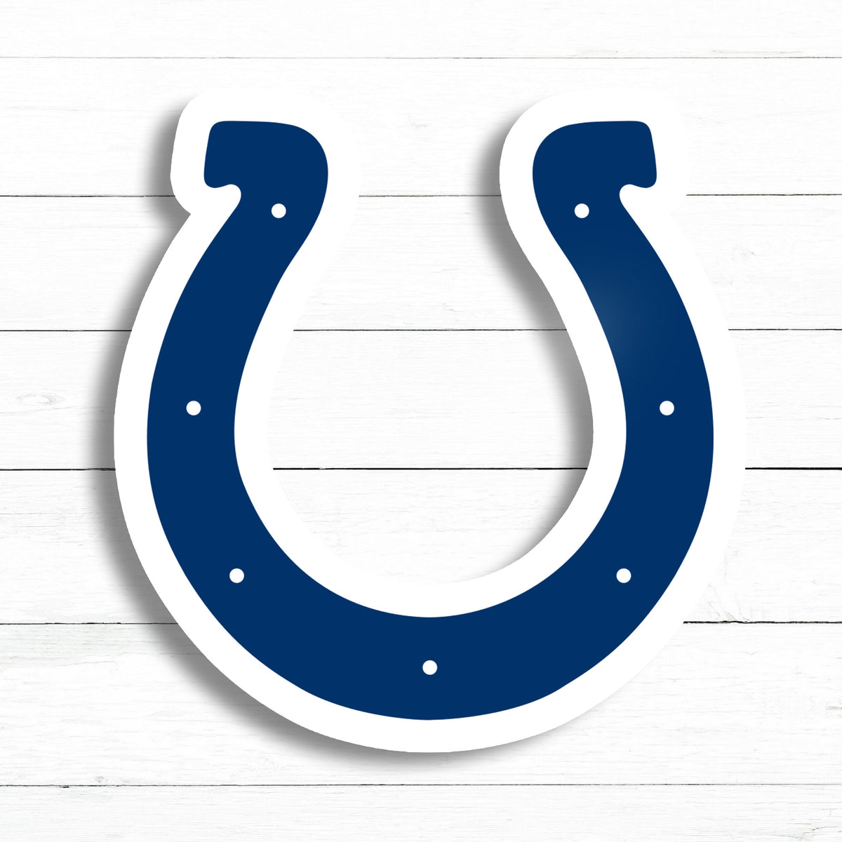 Colts Sticker | Waterproof Vinyl Decal | 3in – CustomStickers.com
