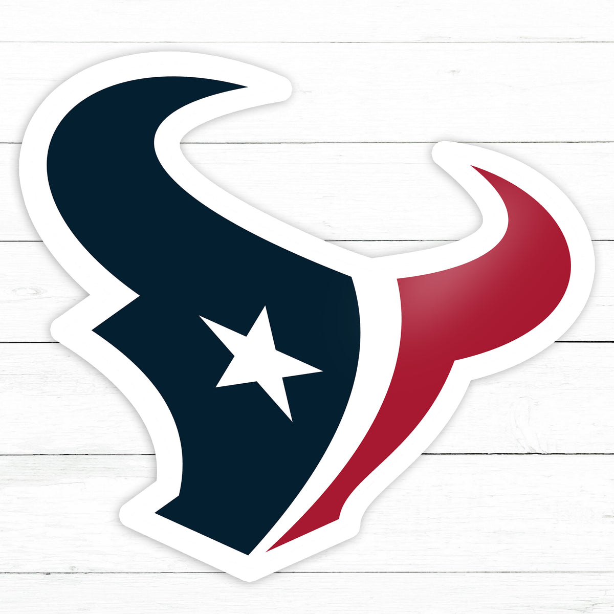 Houston Texans Sticker | Waterproof Vinyl Decal | 3in – CustomStickers.com