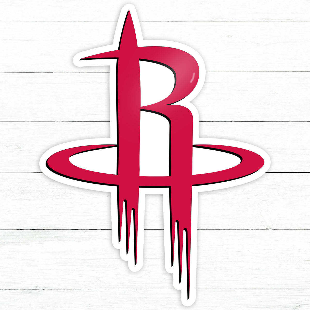 Houston Rockets | Waterproof Vinyl Decal | 3in – CustomStickers.com