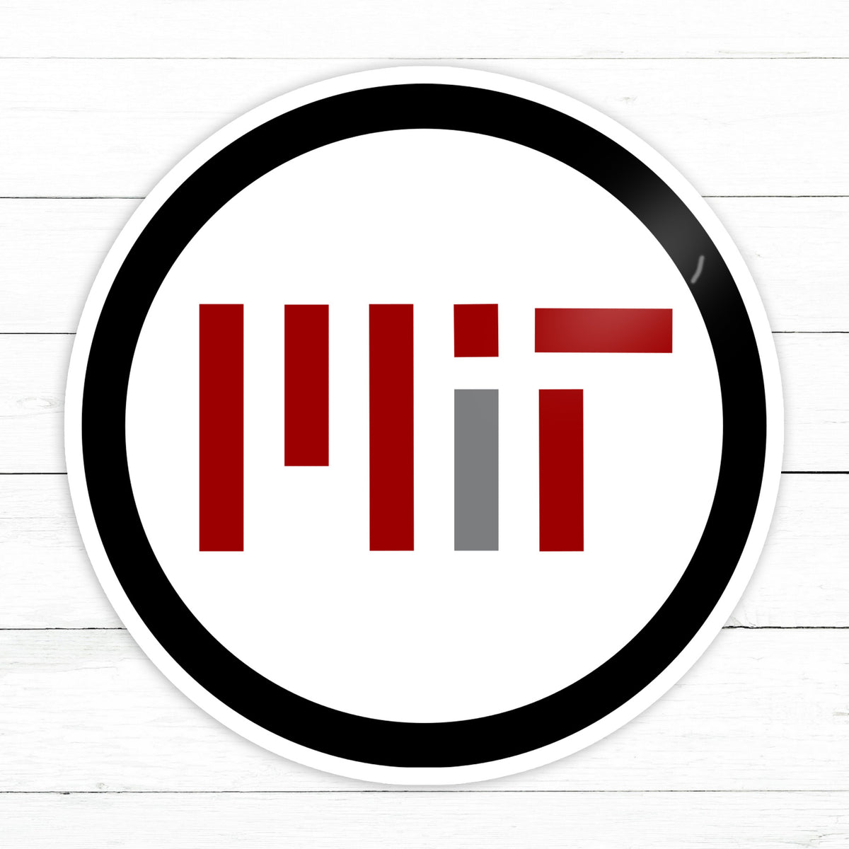 MIT Sticker | Waterproof Vinyl Decal | 3in – CustomStickers.com