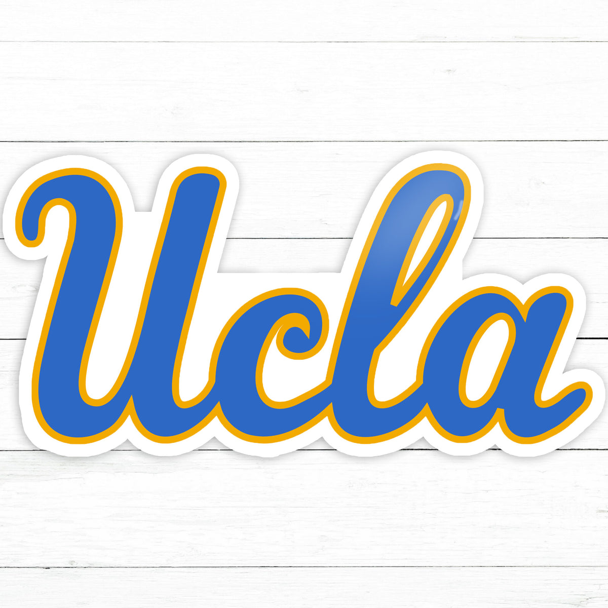 UCLA Sticker | Waterproof Vinyl Decal | 3in – CustomStickers.com