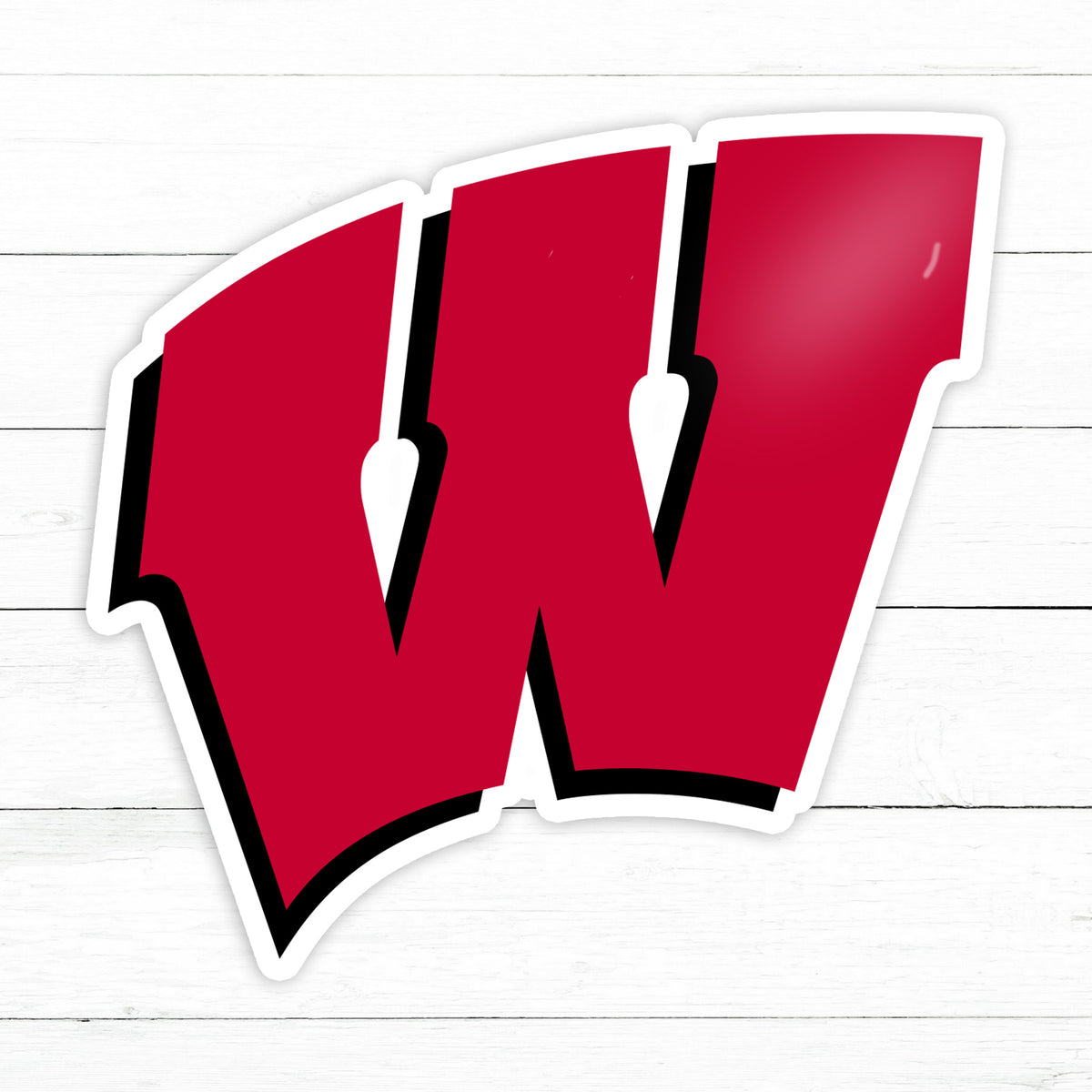 University of Wisconsin Sticker | Waterproof Vinyl Decal | 3in ...