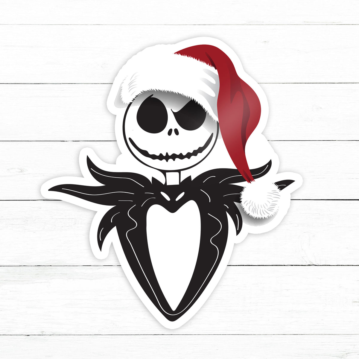 Jack Skellington Sticker | Waterproof Vinyl Decal | 3in ...