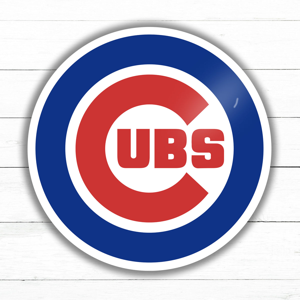 Chicago Cubs Sticker | Waterproof Vinyl Decal | 3in – CustomStickers.com