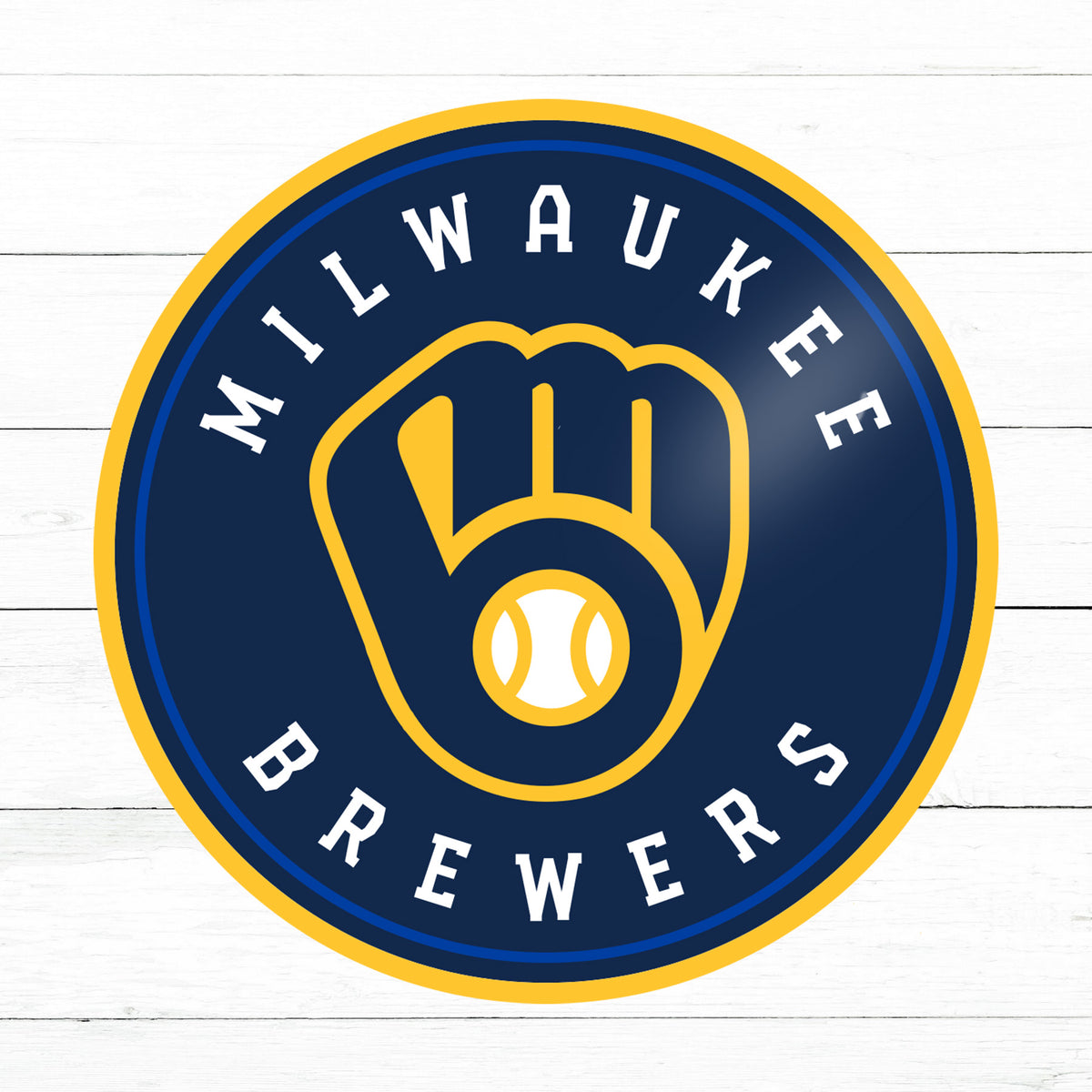 Milwaukee Brewers Sticker | Waterproof Vinyl Decal | 3in ...