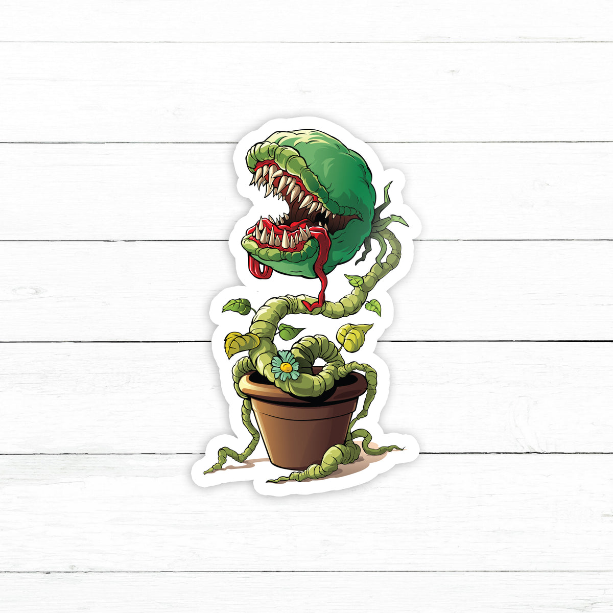 Killer Plant Sticker | Waterproof Vinyl | 3in – CustomStickers.com
