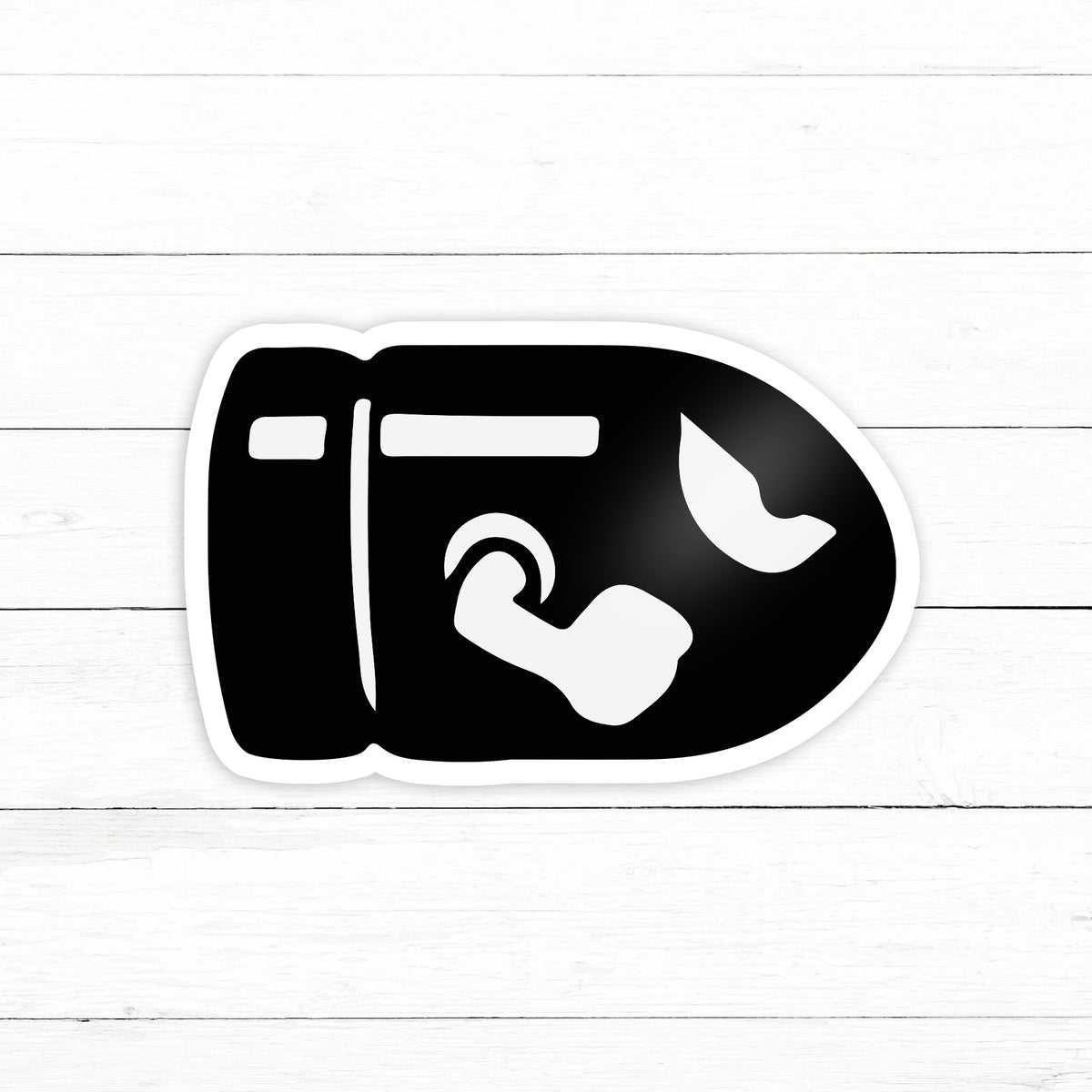 Mario Bullet Sticker | Waterproof Vinyl Decal | 3in – CustomStickers.com
