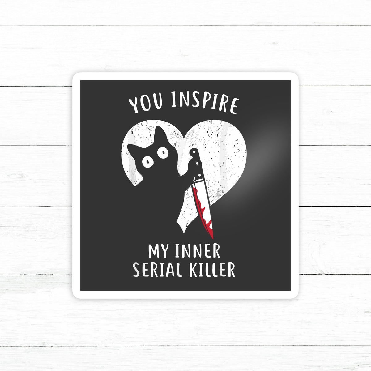 Inner Serial Killer Sticker | Waterproof Vinyl Decal | 3in ...