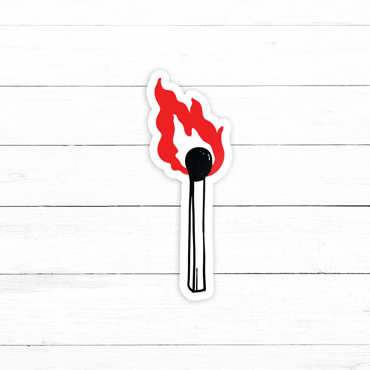 Match Sticker | Waterproof Vinyl Decal | 3in – CustomStickers.com