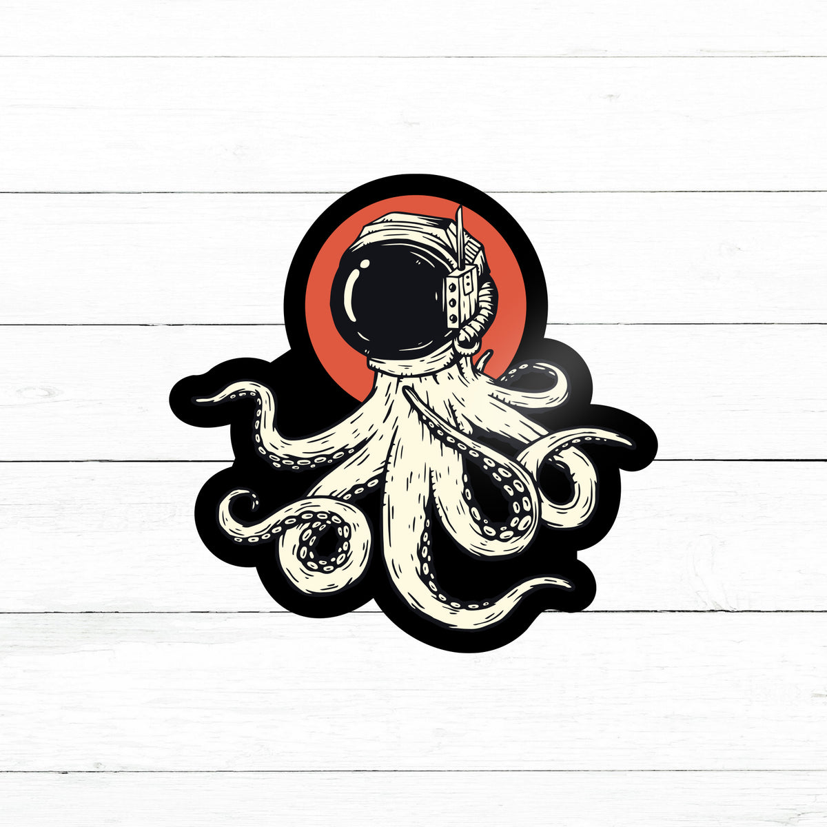 Octopus Sticker | Waterproof Vinyl Decal | 3in – CustomStickers.com
