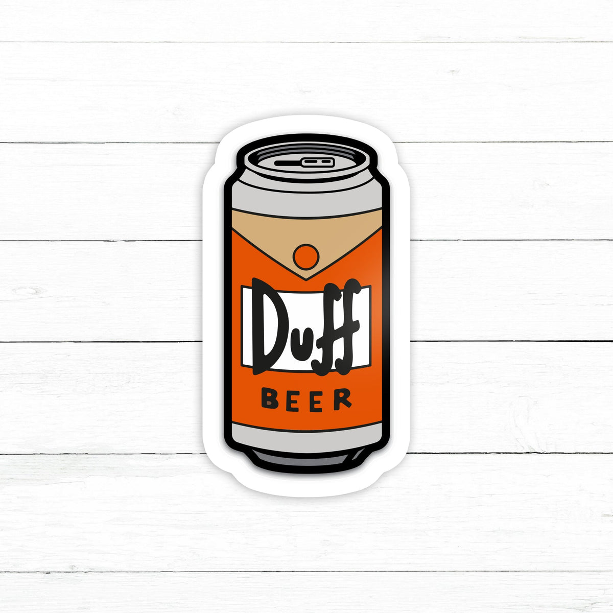 Duff Beer Sticker | Waterproof Vinyl | 3in – CustomStickers.com