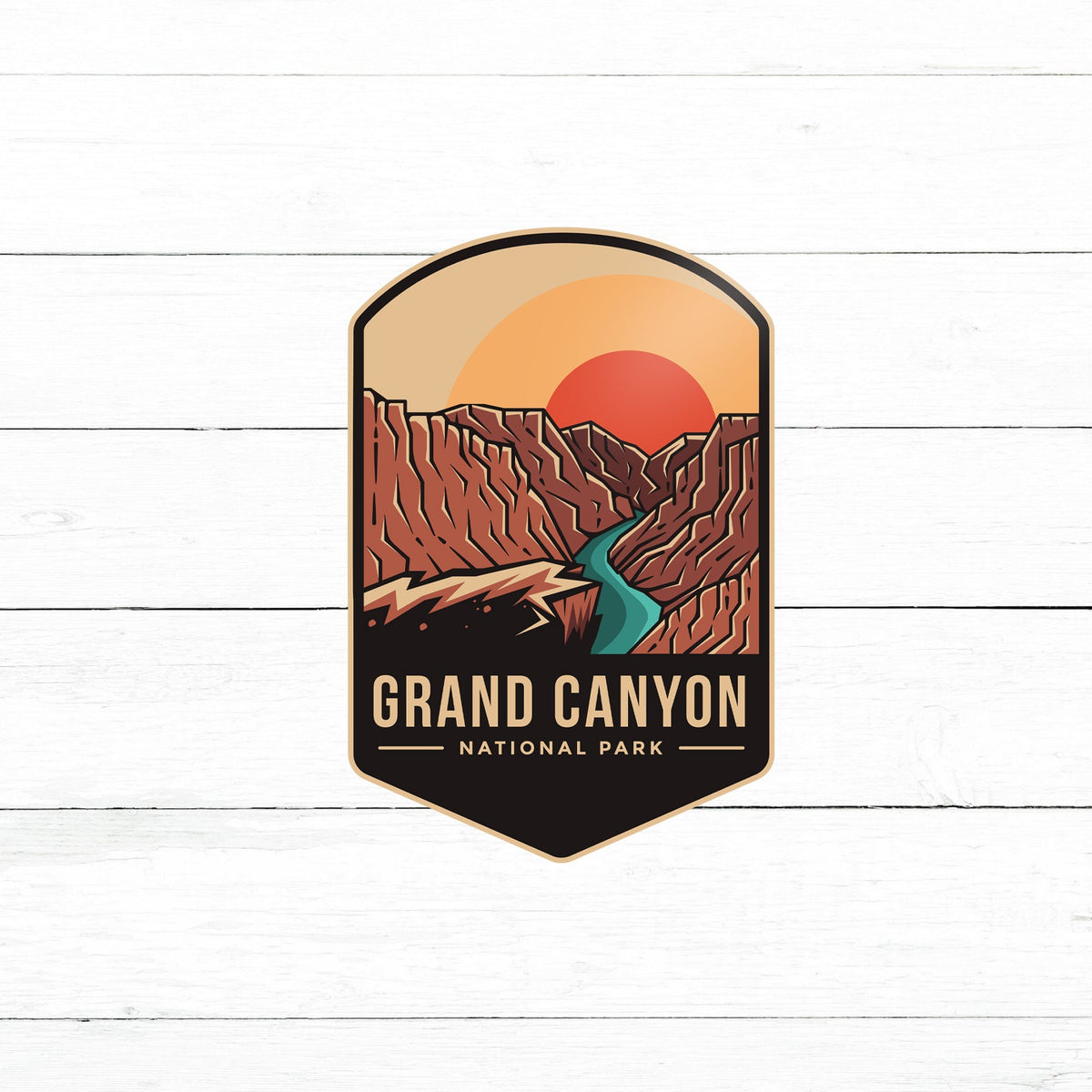 Grand Canyon National Park Sticker | Waterproof Vinyl Decal | 3in ...