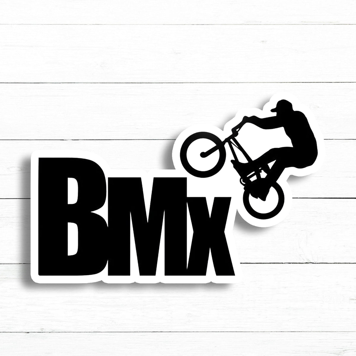 BMX Sticker | Waterproof Vinyl Decal | 3in – CustomStickers.com