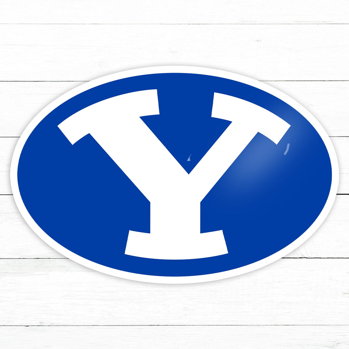 BYU Sticker | Waterproof Vinyl Decal | 3in – CustomStickers.com