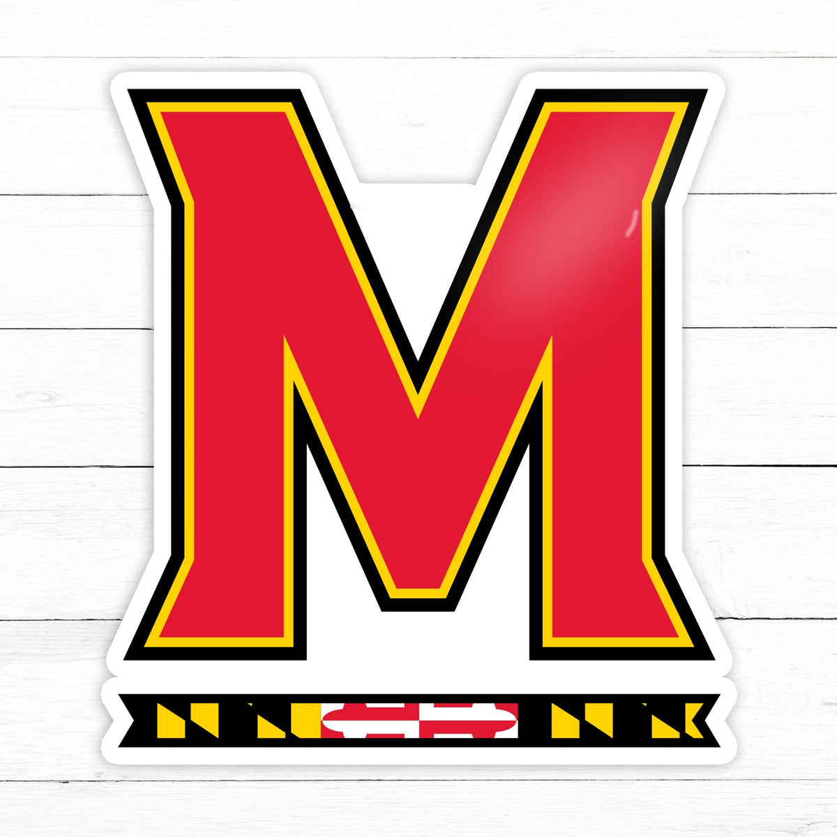 University of Maryland Sticker | Waterproof Vinyl Decal | 3in ...