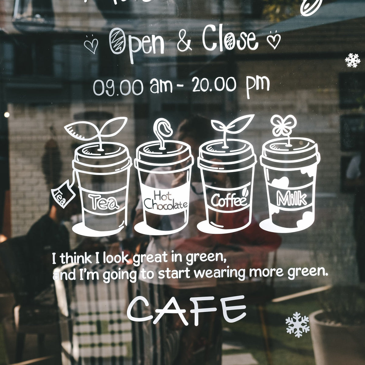 Vinyl Window Graphics | Cut Vinyl Decals for Windows – CustomStickers.com